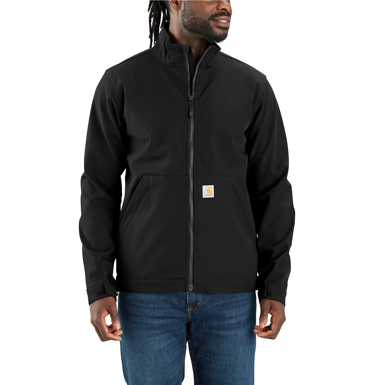 Relaxed Fit Softshell Jacket - 106438 Black - Livestock Show Equipment