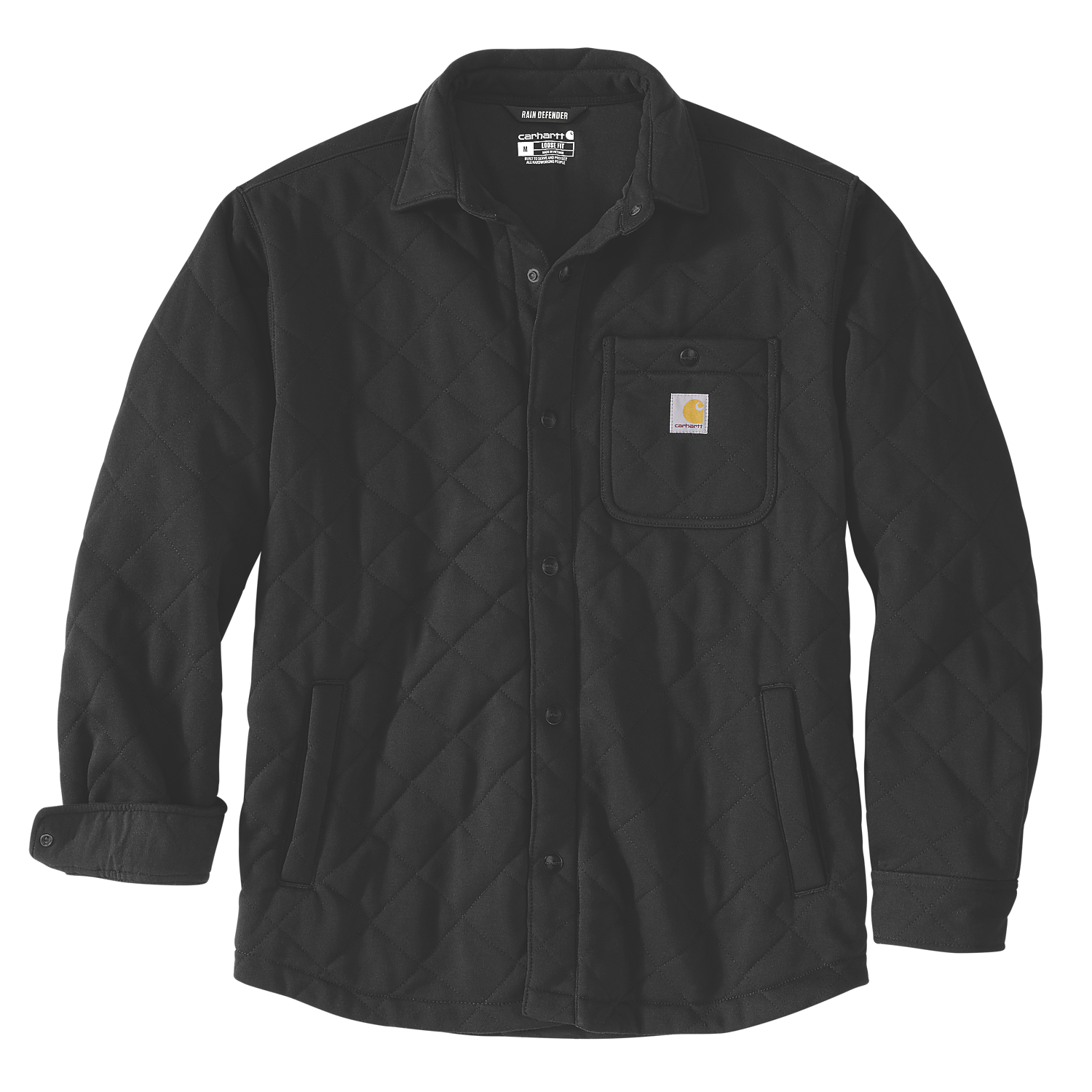 Loose Fit Snap Front - 107270 Black - Livestock Show Equipment